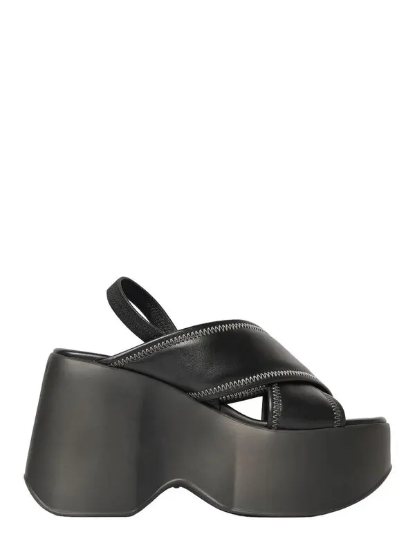 VIC MATIE Heeled Sandal - Black