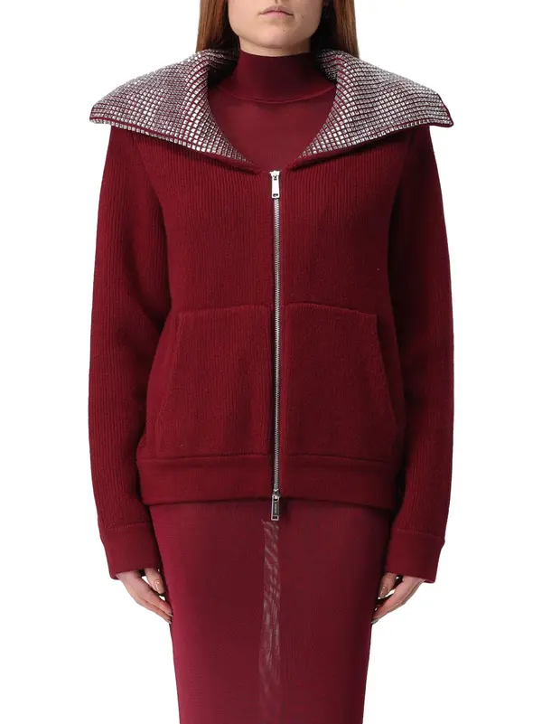 SELF-PORTRAIT Sweater - Burgundy