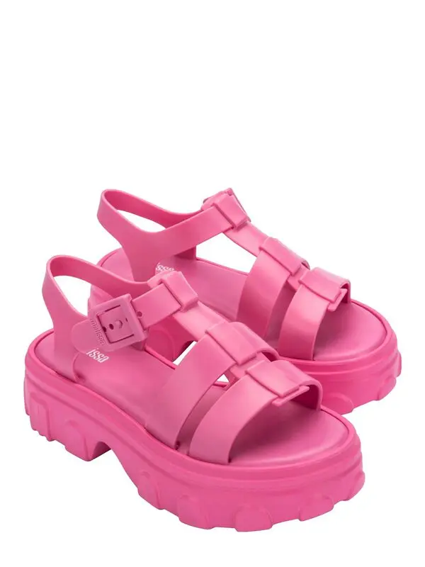 Melissa Ella Ankle Strap Platform Sandals - Pink