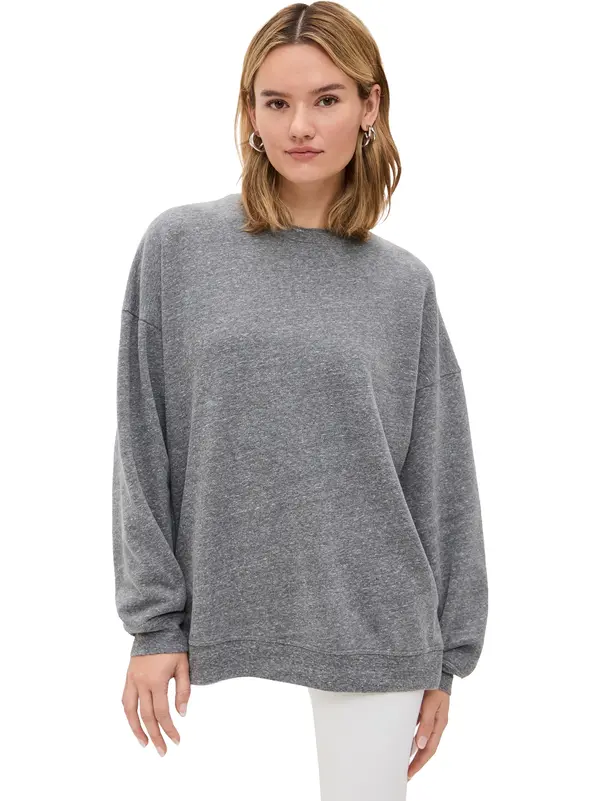 Year Of Ours Crewneck Sweatshirt - Heathered Grey