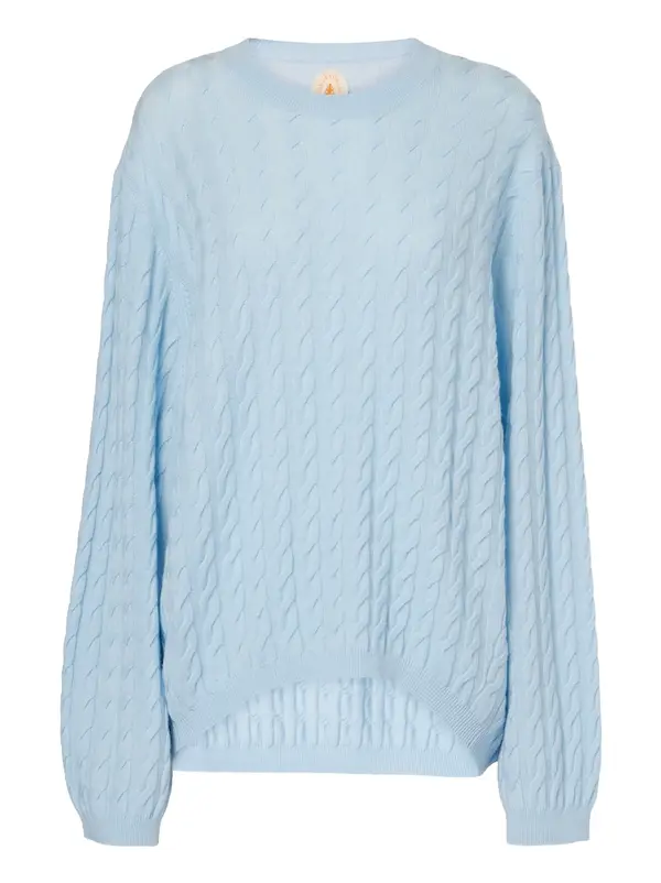 Jardin Des Orangers Wool And Cashmere Sweater - Blue