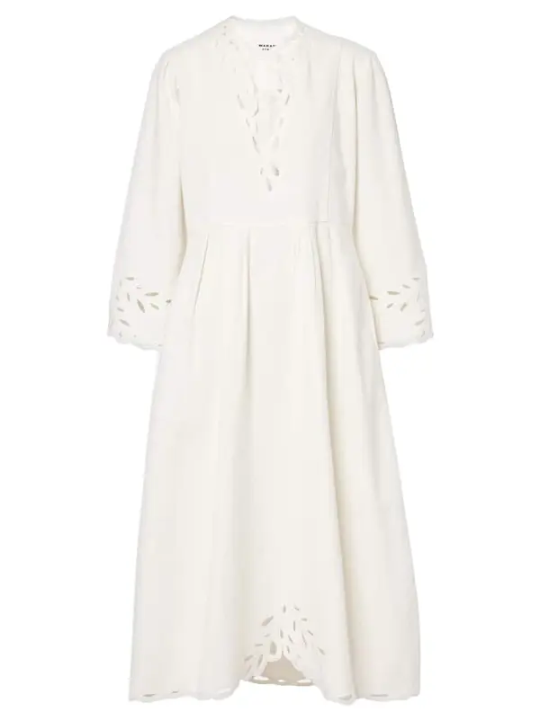 MARANT ETOILE Tianny Maxi Dress - White