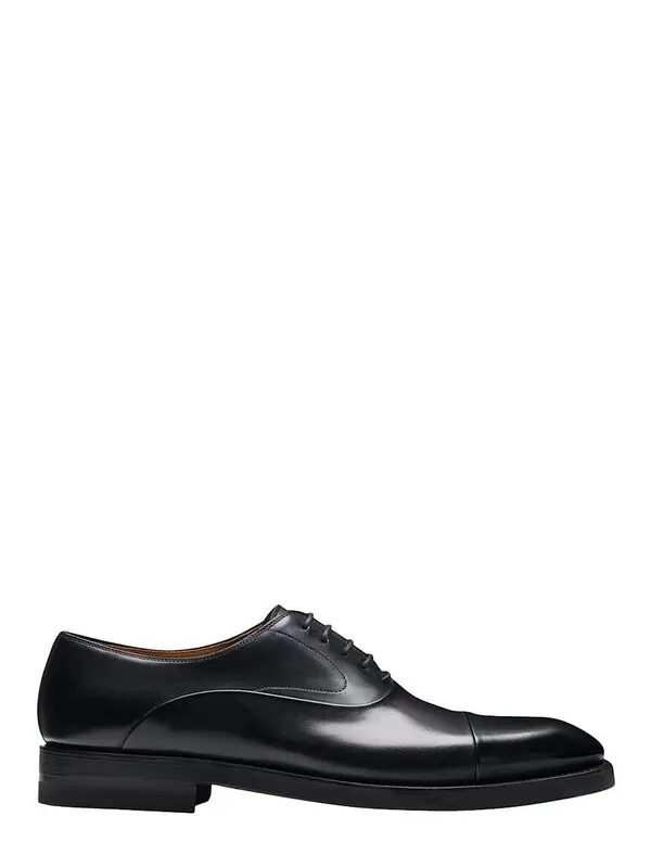 Magnanni Omega Cap-toe Oxfords - Black