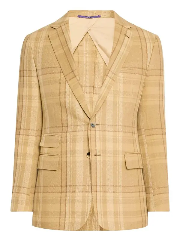 Ralph Lauren Kent Hand-tailored Plaid Sport Coat - Multi