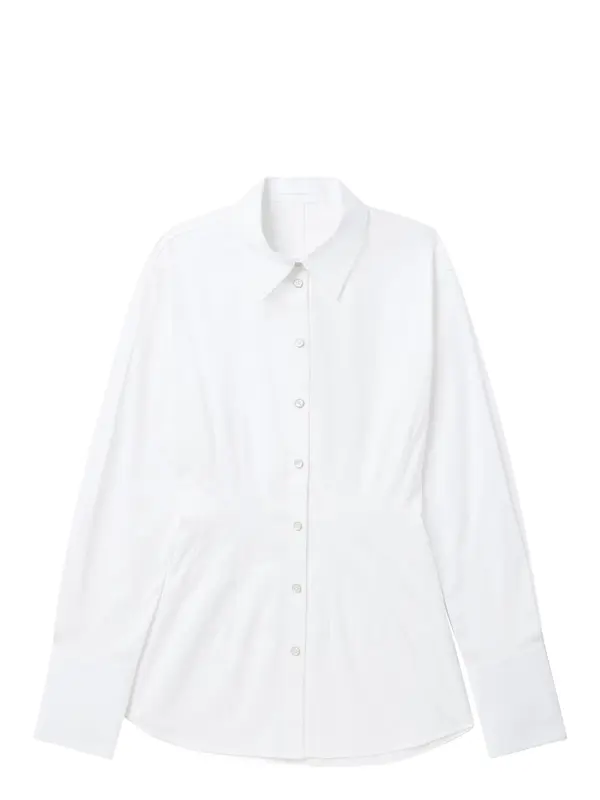 Helmut Lang Fitted-waist Shirt - White