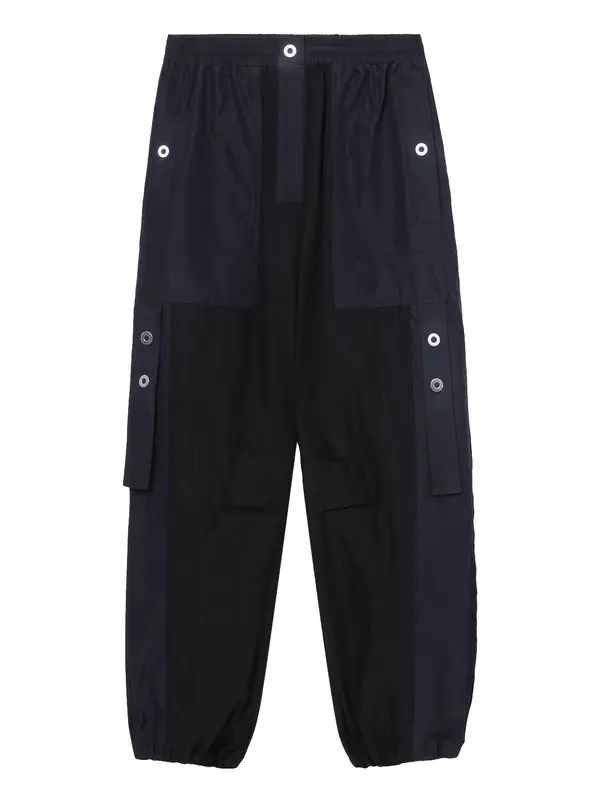 3.1 Phillip Lim Contrasting-pocket Trousers - Black