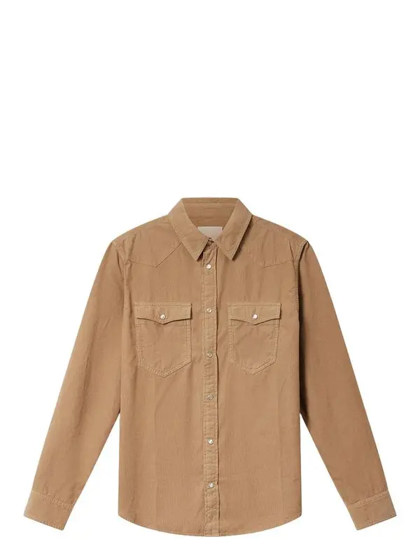 Isabel Marant Étoile Vasco Shirt - Camel