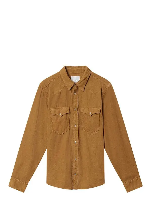 Isabel Marant Vasco Shirt - Light Bronze