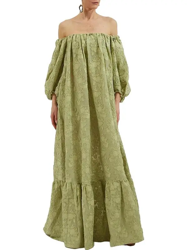 La DoubleJ Sta Da Dio Dress - Begonia Pistacchio
