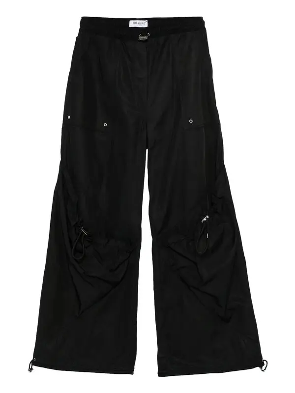 Attico Nylon Long Pant - Black