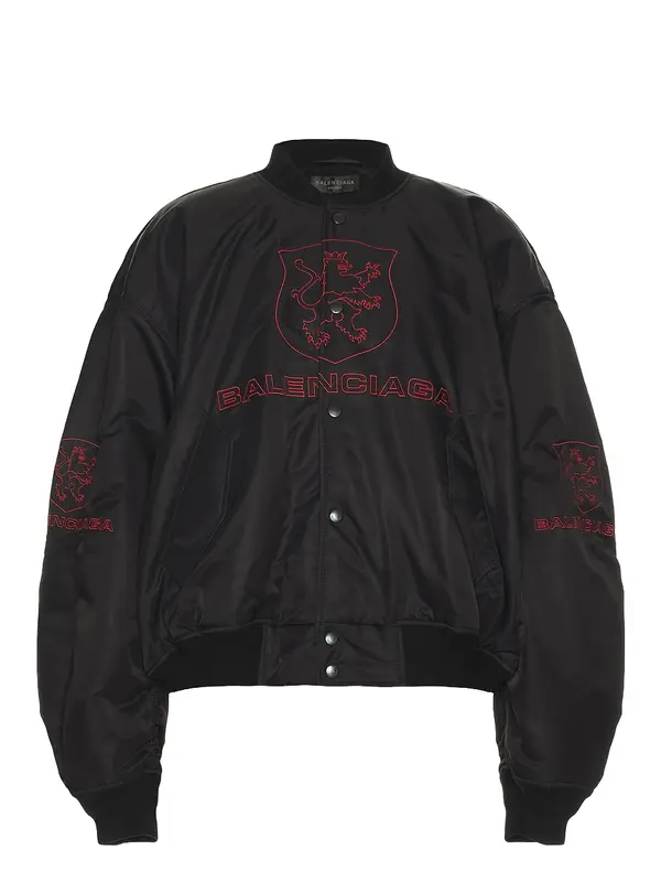 Balenciaga Varsity Jacket - Black