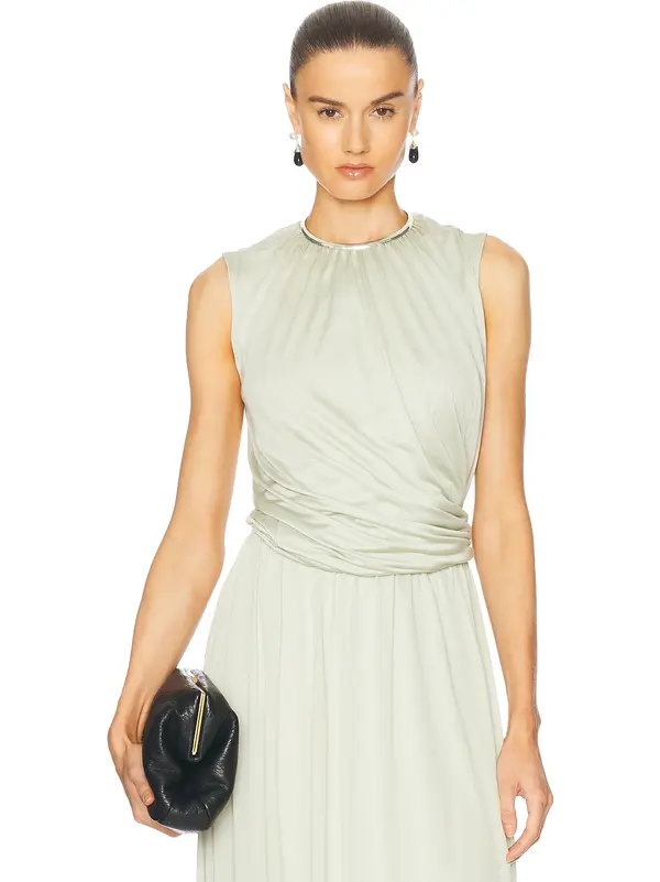 JIL SANDER Sleeveless Top - Lemon Green