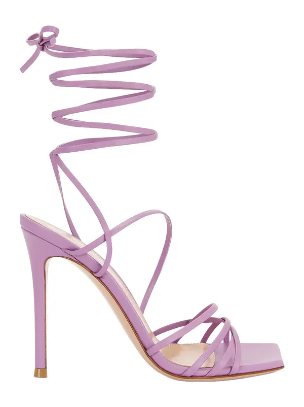 GIANVITO ROSSI Nappa Strappy Sandal - Melrose