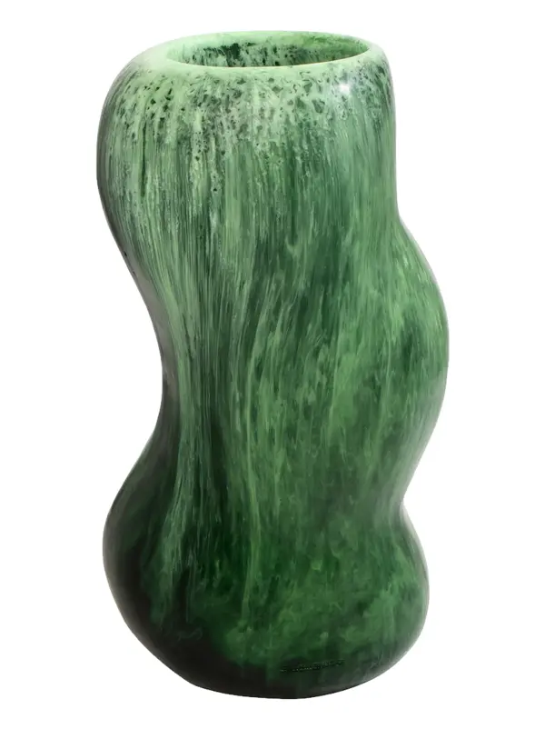 Dinosaur Designs Vasvalley Vase In Green - Moss