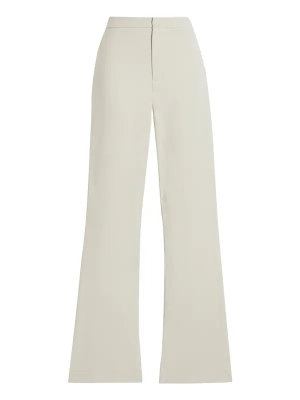 Vince Crepe Bootcut Pants - Ivory