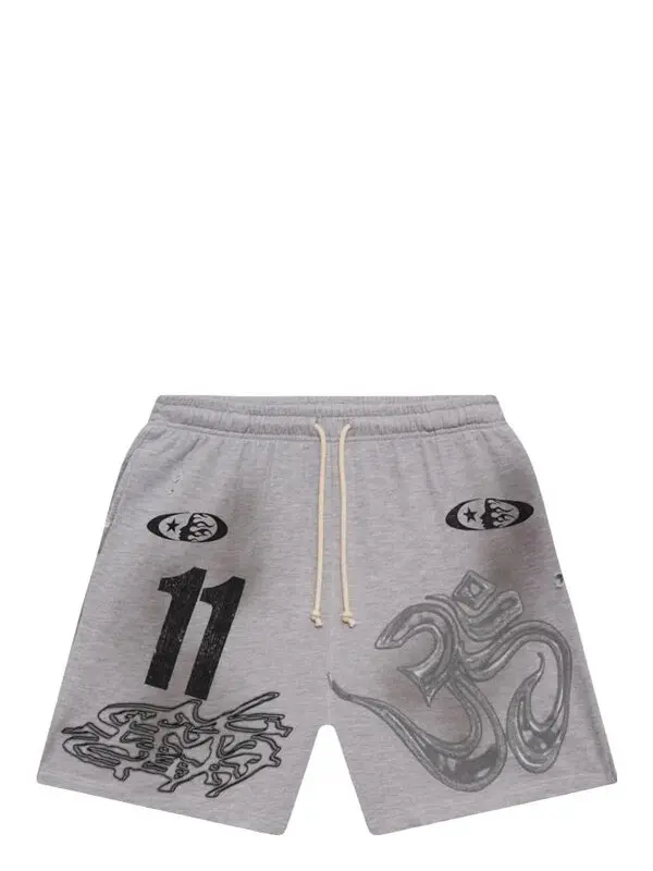 HELLSTAR Yoga Shorts - Grey