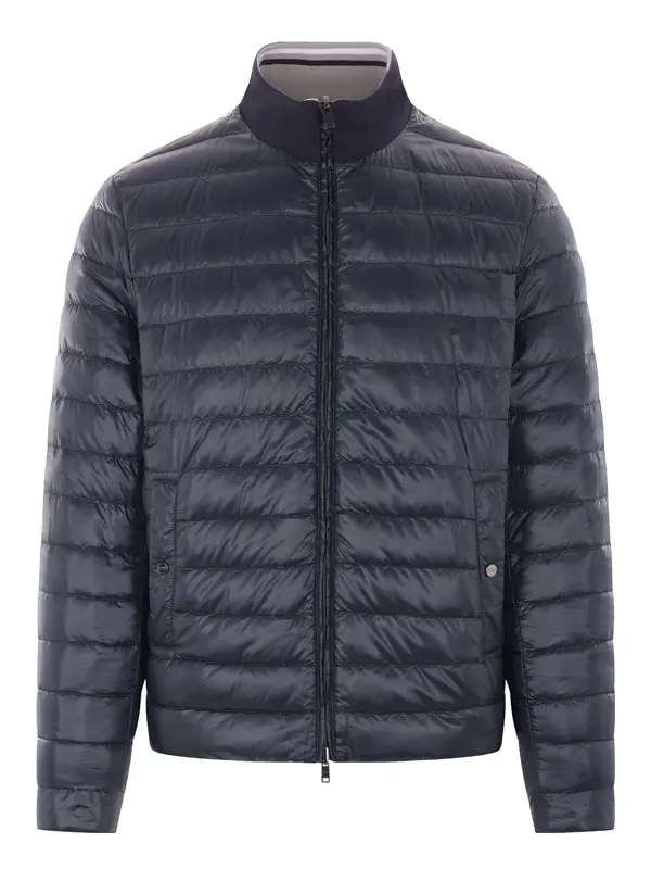 Herno Reversible Quilted Jacket - Blue