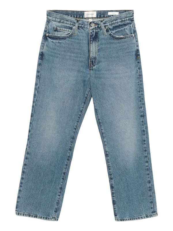 FRAME The Hang Straight Leg Jeans - Blue