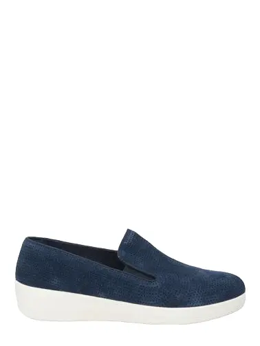 Fitflop Leather Loafers - Navy