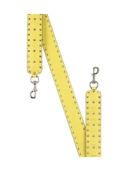 Valentino Garavani Leather Bag Strap - Yellow
