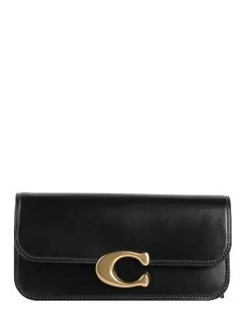 COACH Leather Shoulder Bag - Black