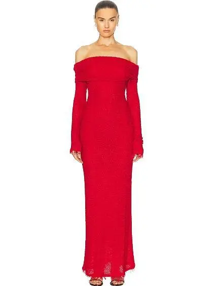 Isabel Marant Étoile Ormany Maxi Dress - Red