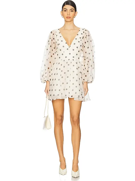 Bardot Eva Mini Dress - Nude Spot