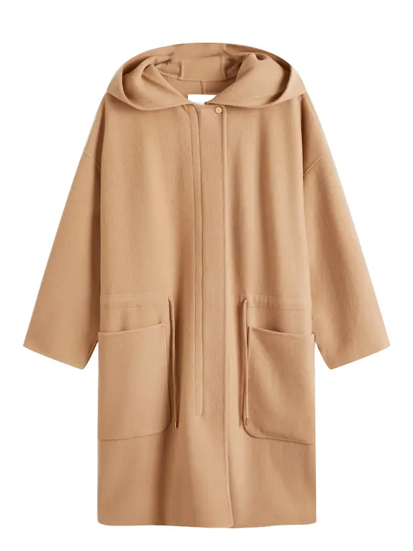 Max Mara Miele Hooded Parka - Camel