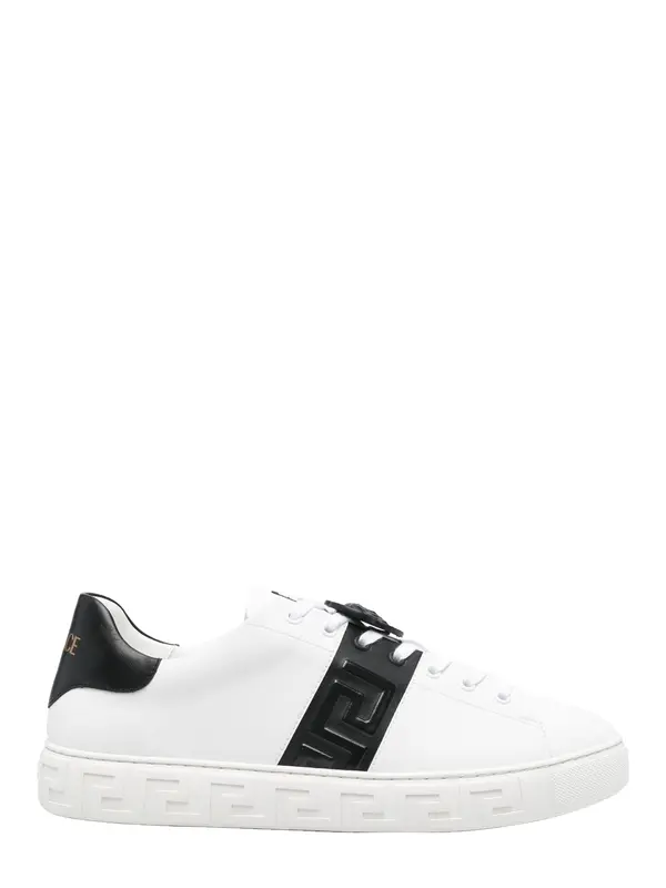 Versace Greca Low Top Sneakers - White