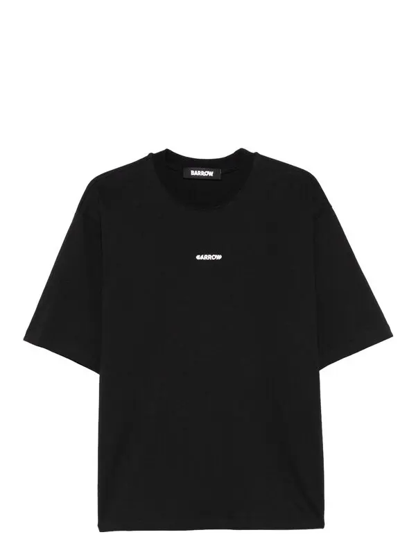 BARROW Logo-print T-shirt - Black