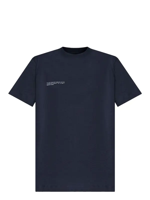 PANGAIA Logo-print T-shirt - Blue