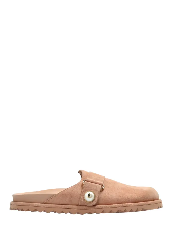JIMMY CHOO Fayence Mules - Neutrals
