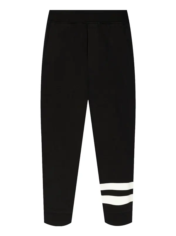 Dsquared2 Slogan-print Track Pants - Black