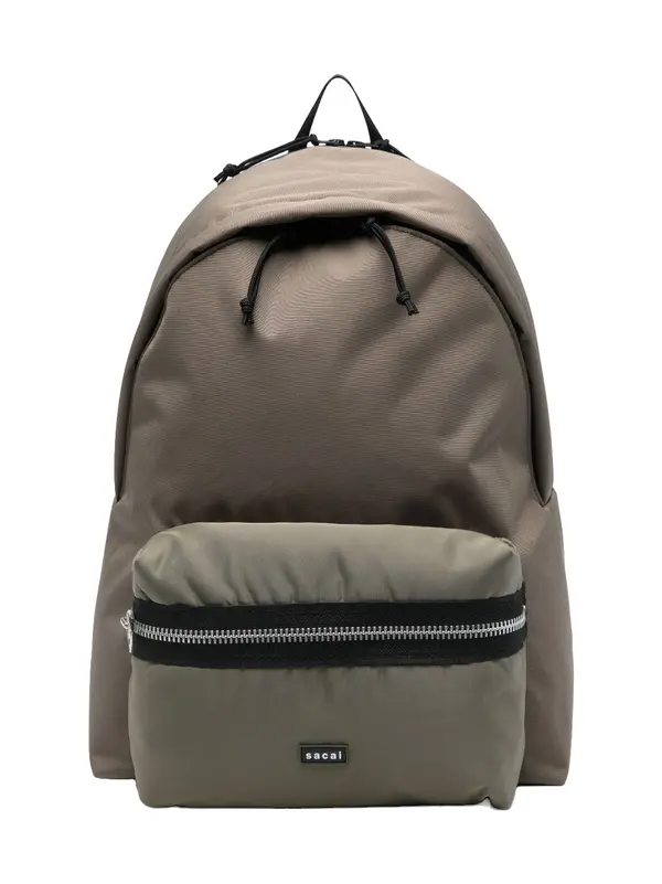 Sacai Pocket Backpack - Green