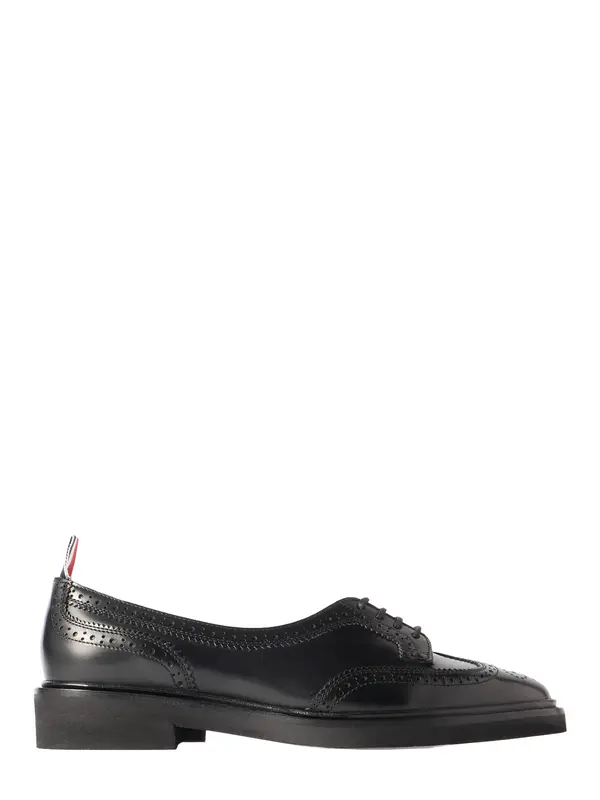 Thom Browne Leather Brogues - Black