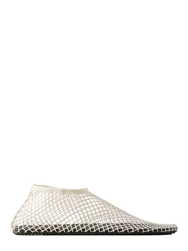 Christopher Esber Mesh Ballet Flats - Ecru