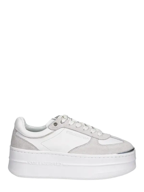 Karl Lagerfeld Kobo Apron Sneakers - White