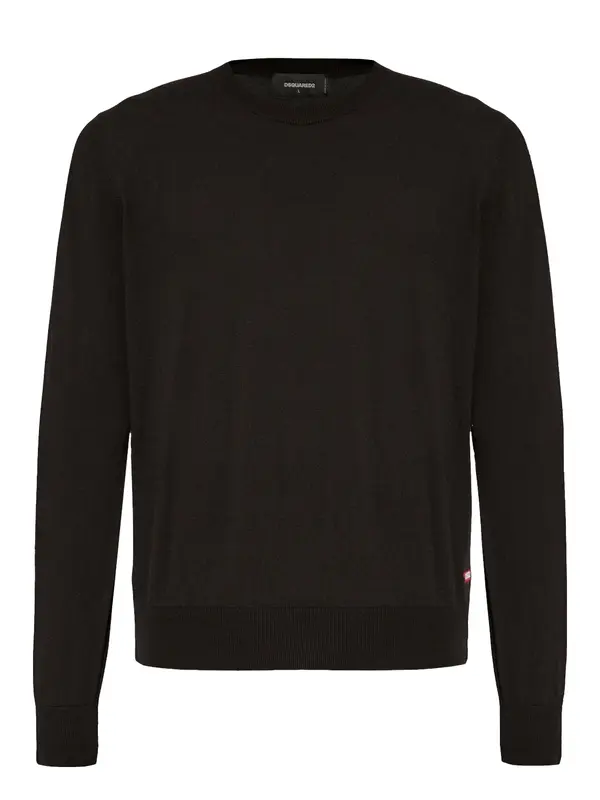 Dsquared2 Cotton Jumper - Black