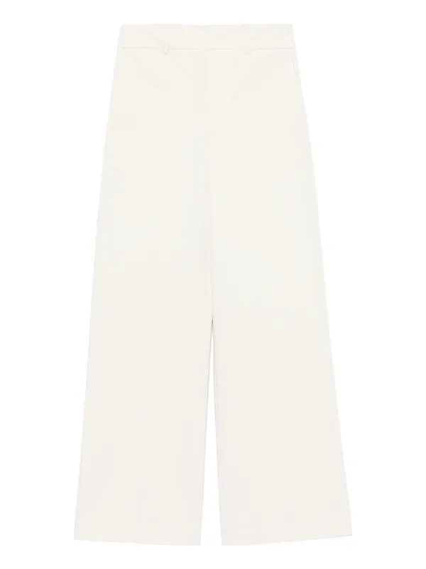 SEMICOUTURE Palazzo Trousers - Neutrals