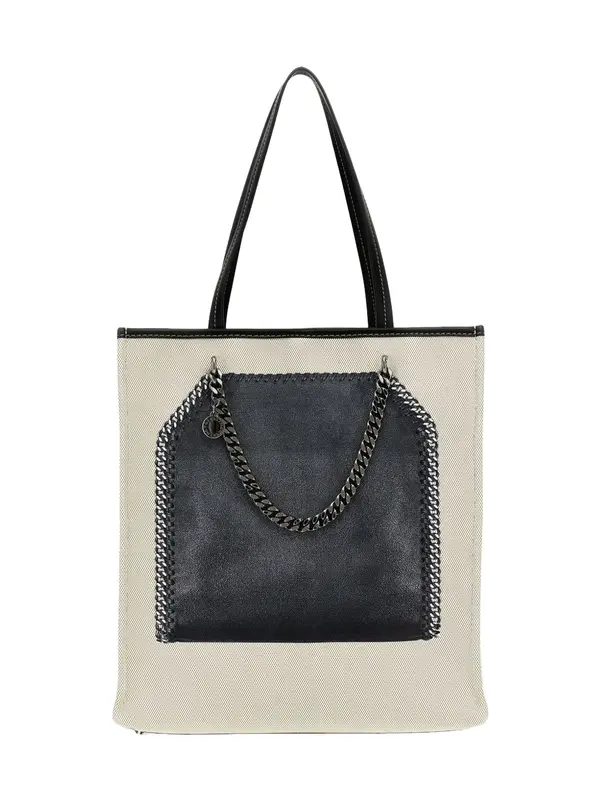 Stella McCartney Trompe L'oeil Print Tote Bag - Neutrals