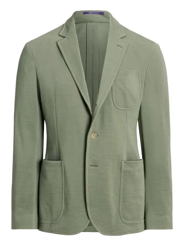 Ralph Lauren Purple Label Wool Blazer - Green