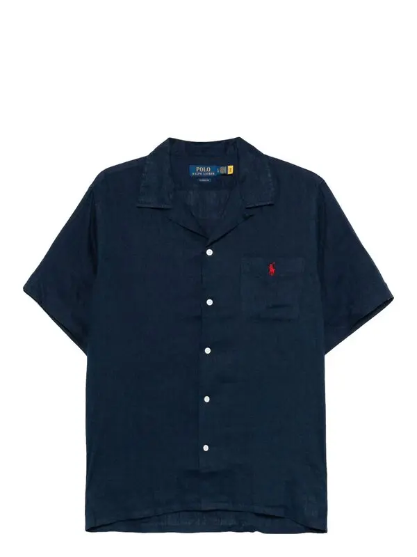 Polo Ralph Lauren Linen Shirt - Blue