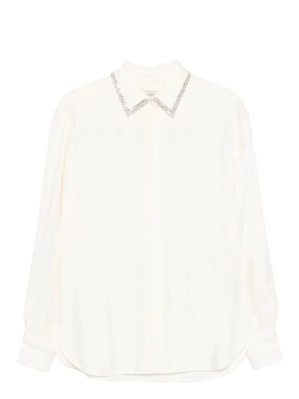 GOLDEN GOOSE Striped Shirt - Neutrals