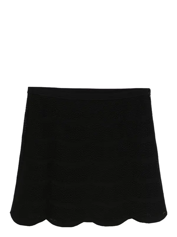 TOM FORD Knitted Mini Skirt - Black