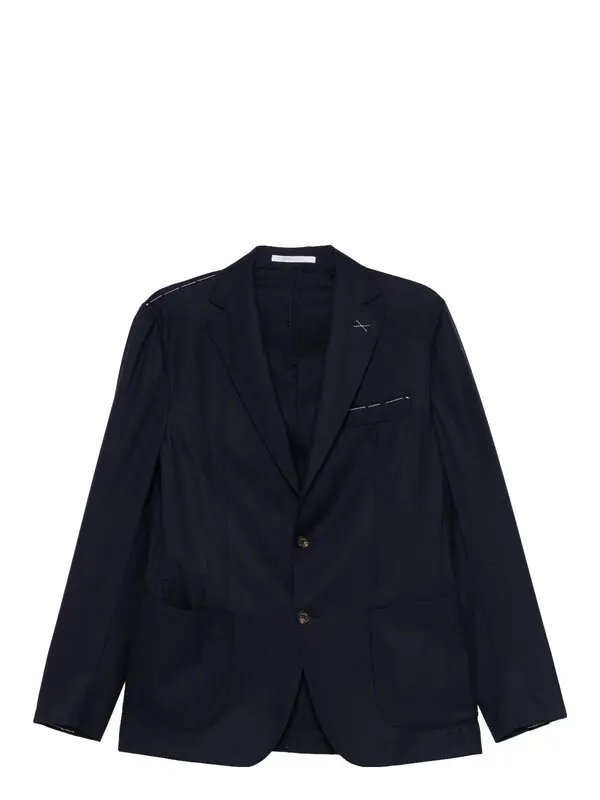Eleventy Cashmere Blazer - Blue