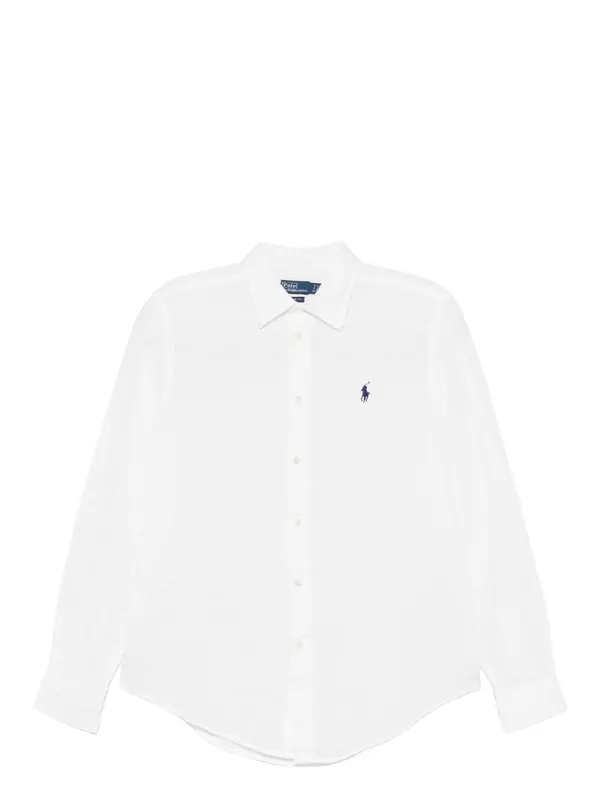 Polo Ralph Lauren Linen Shirt - White