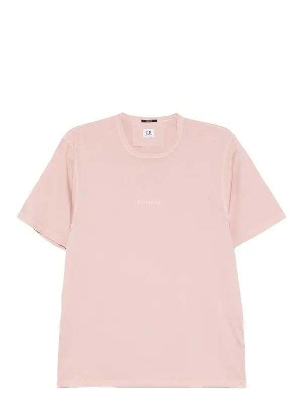 C.P. COMPANY Logo-print T-shirt - Pink