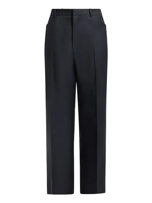 TOM FORD Tailored Trousers - Black