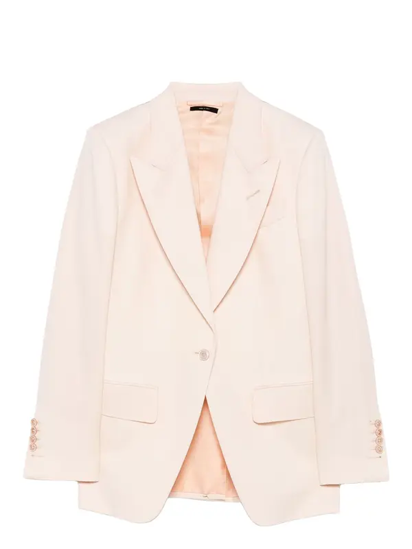 TOM FORD Wool Blazer - Pink