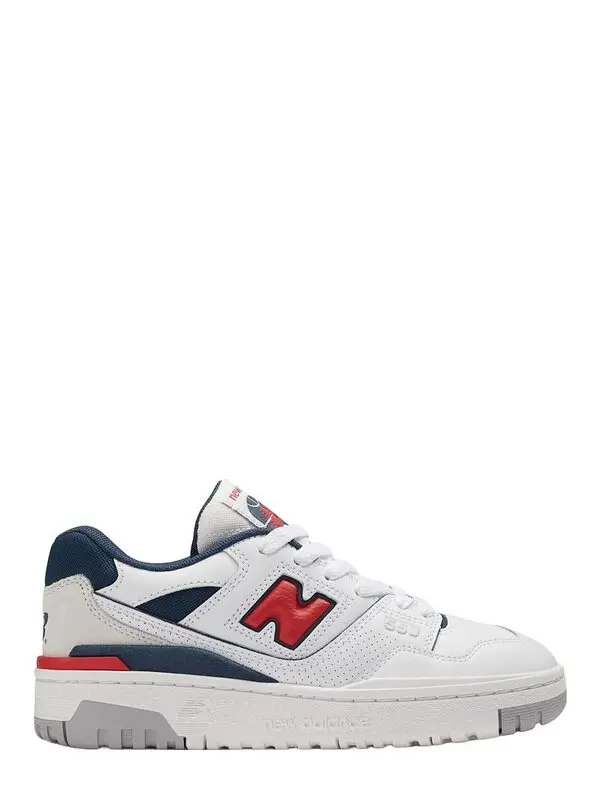 NEW BALANCE 550 Sneakers - White/true Red